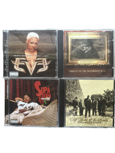 Hip Hop Rap CDs Eve, Missy Elliott, Diddy, Notorious BIG Tribute Lot Of ...