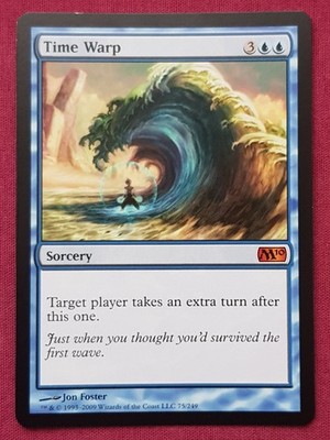 Magic The Gathering 2010 CORE SET M10 TIME WARP blue card MTG | eBay ...