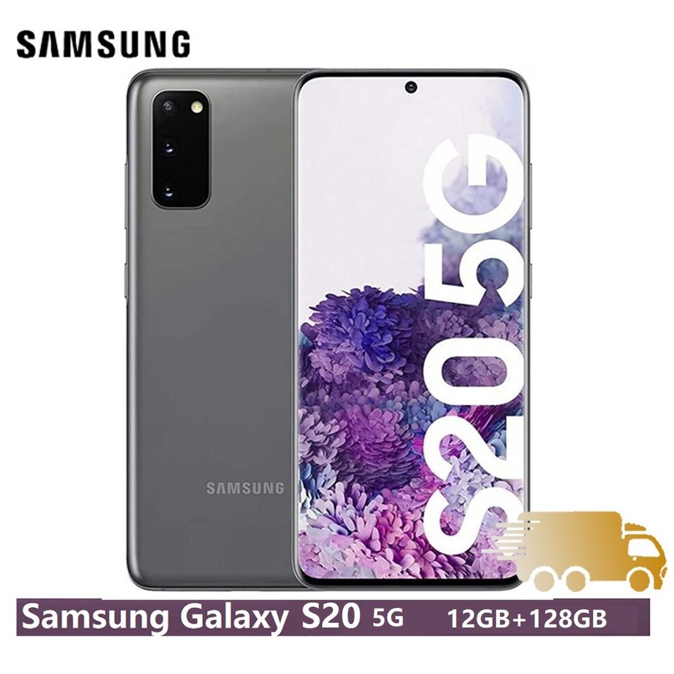 NEW UNLOCKED Samsung Galaxy S20 5G SM-G981U 12+128GB Gray UNLOCKED GSM ...
