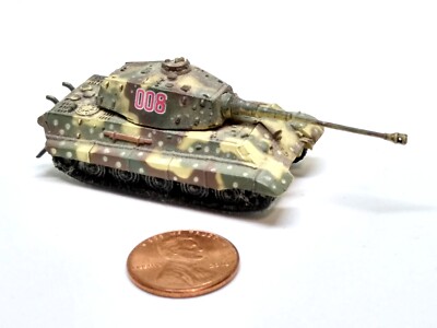 Takara 1/144 World Tank Museum 8. German King Tiger with number 008 ...