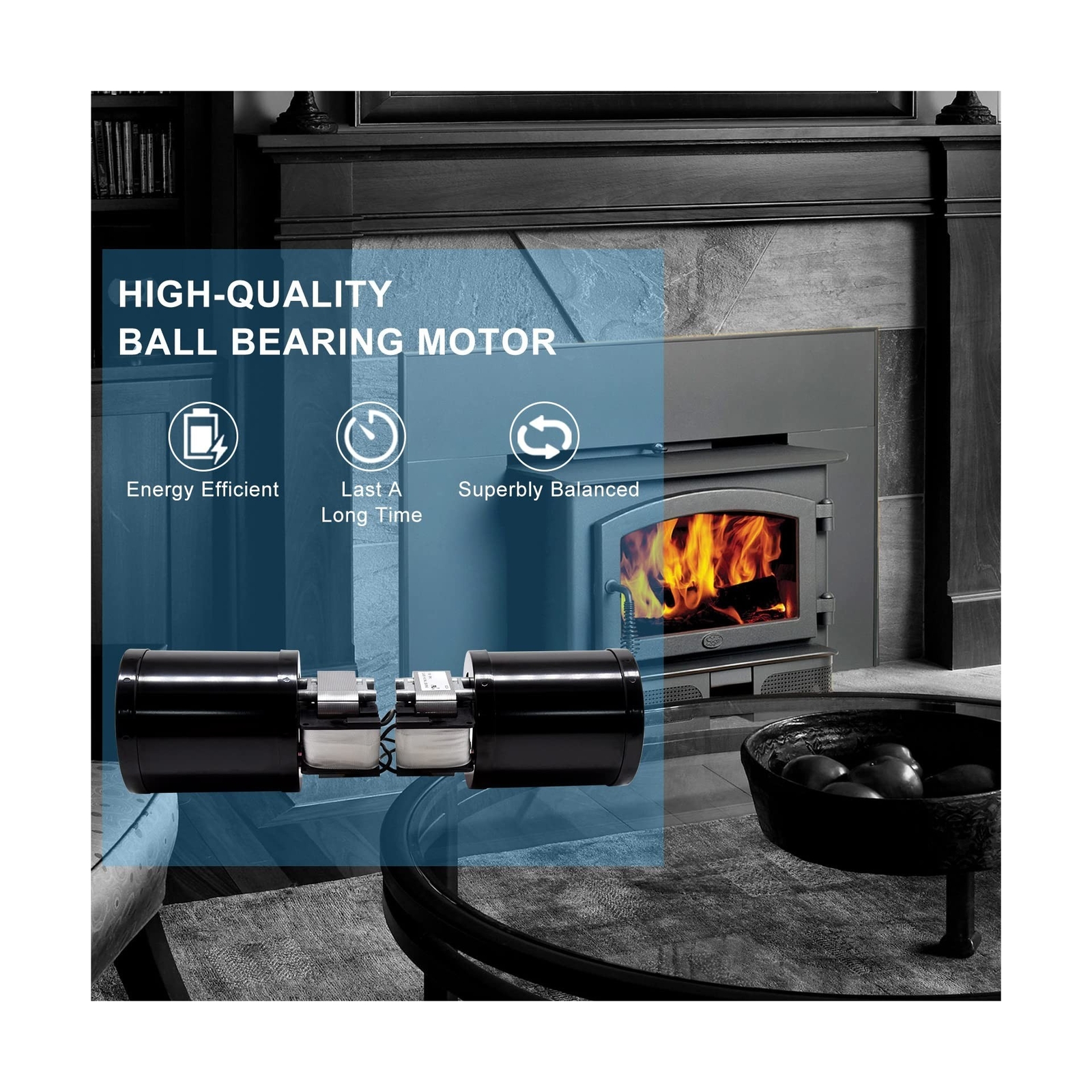 Replacement Blower Motor for Lopi Freedom Bay & Freedom II & Answer ...