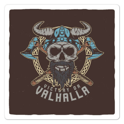 Victory Or Valhalla Sticker Decal | eBay