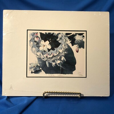 Susanna Spann "Three Sisters" 8"x10" color lithograph matted, signed by ...
