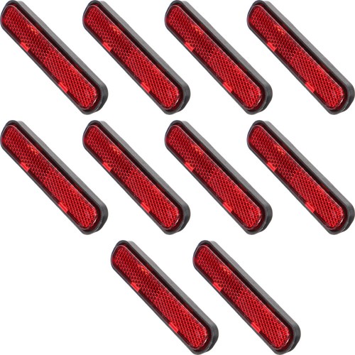10 Pcs Reflective Warning Sign Reflector for Motorcycle Car Reflectors ...