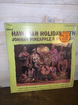 Hawaiian Holiday With Johnny Pineapple & His Orchestra Vinyl Record LP ...