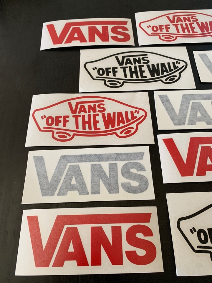 Vans Shoes Skateboarding Stickers decals Pack Of 10 Off The Wall ...