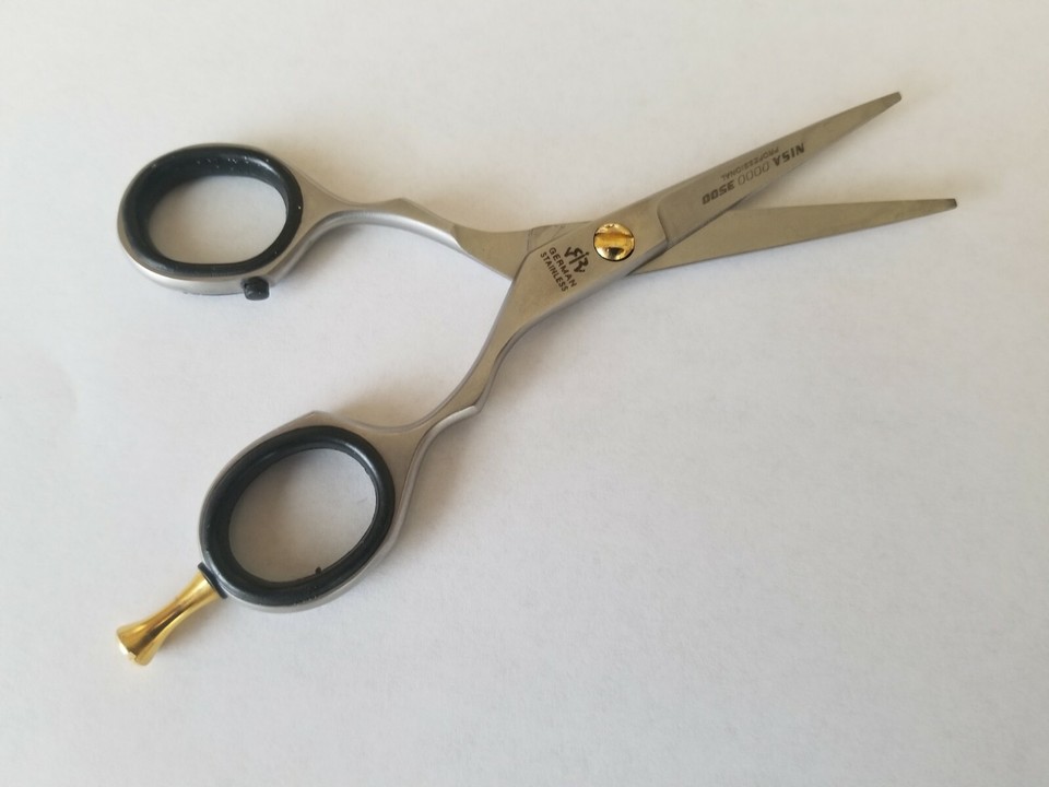 Professional GERMAN Barber Hair Cutting Scissors Shears Size 5.5" BRAND ...