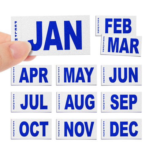 California Month Sticker [2025 Edition] CA License Plate Tag - CHOOSE ...