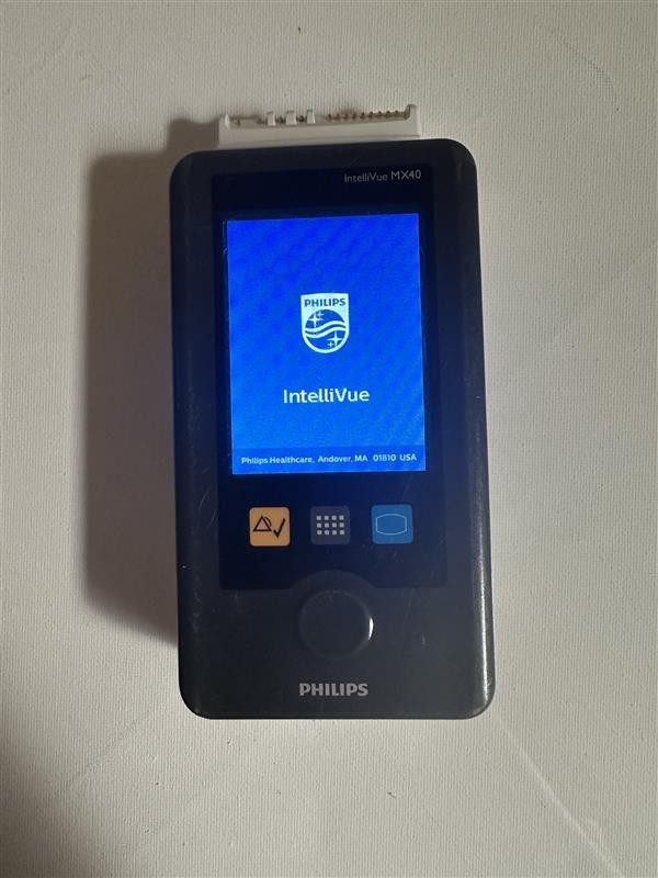 Philips Intellivue MX40-WL3 Wearable Patient Monitor (MFG: 2017) | eBay