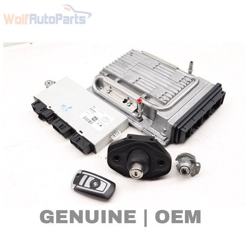 BMW 750I XDRIVE - ECU DME / CAS4 Theft Locking Module / LOCK Cylinder W ...