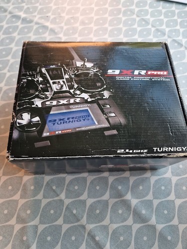 Turnigy 9Xr Pro Radio Transmitter with FrSky DJT module in box barely ...