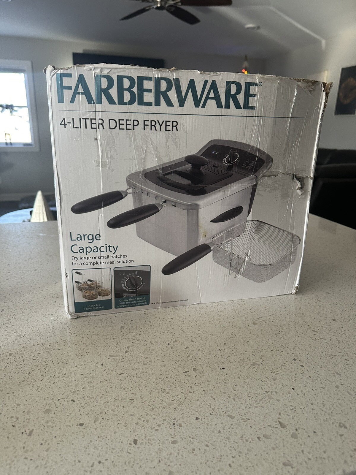 Farberware 201639 4L Stainless Steel Deep Fryer New Opened *read ...