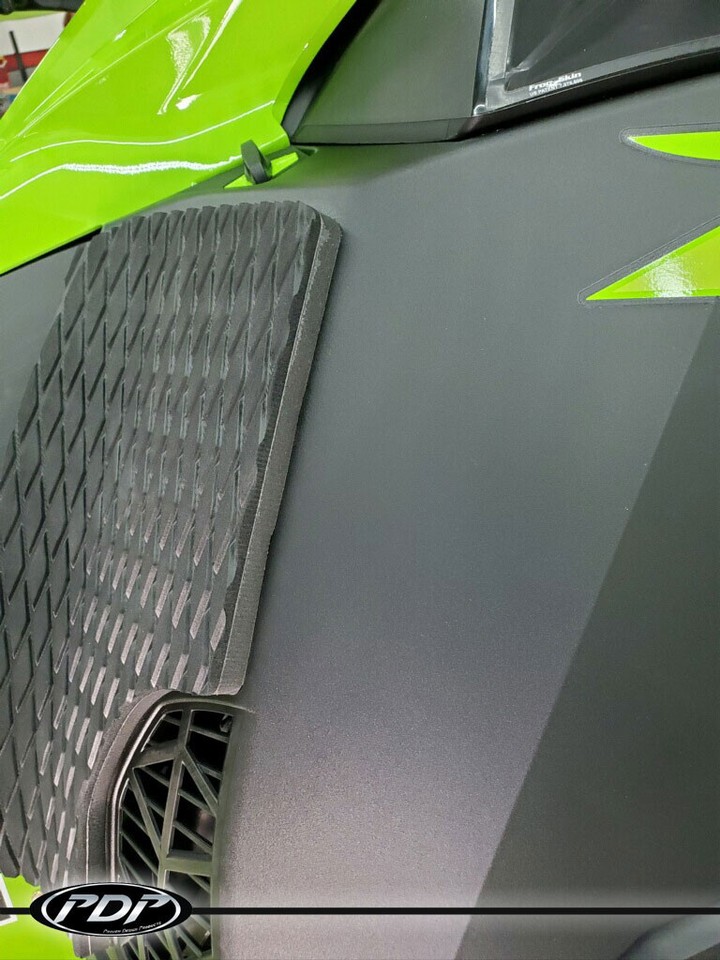 ARCTIC CAT CATALYST 600 / 858 DIAMOND GRIP KNEE PADS by PDP 3M BLACK | eBay