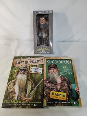 Duck Dynasty Commander 2 & Sicology 101 & Uncle Si Robertson Bobblehead ...