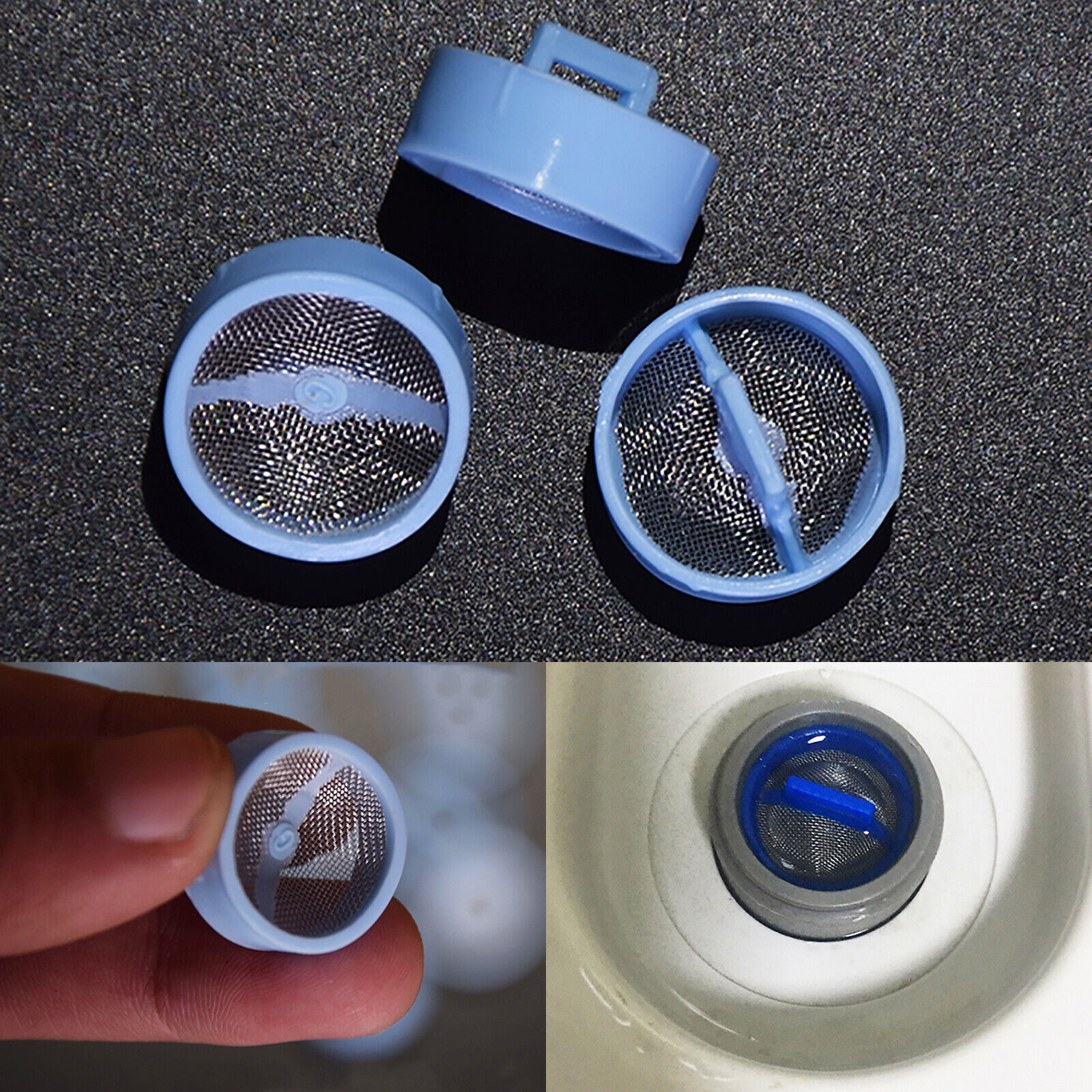 Washer Water Inlet Valve Filters Steel Mesh for Haier Automatic Washing ...