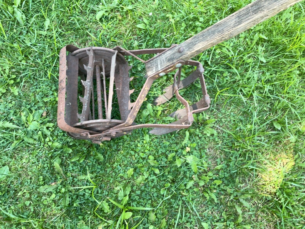 Antique Hand Plow Garden 1800s Era Hand Plow Keeps Family Farm