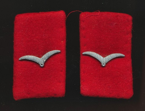 WW2 German collar tab set luftwaffe flak artillery insignia uniform ...