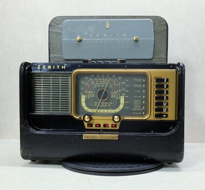 Zenith 1950's Trans-Oceanic Wave H500 Tube Wave Magnet Radio | eBay