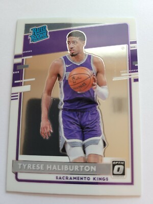 2021 Panini Donruss Optic Rated Rookie Tyrese Haliburton RC Kings | eBay