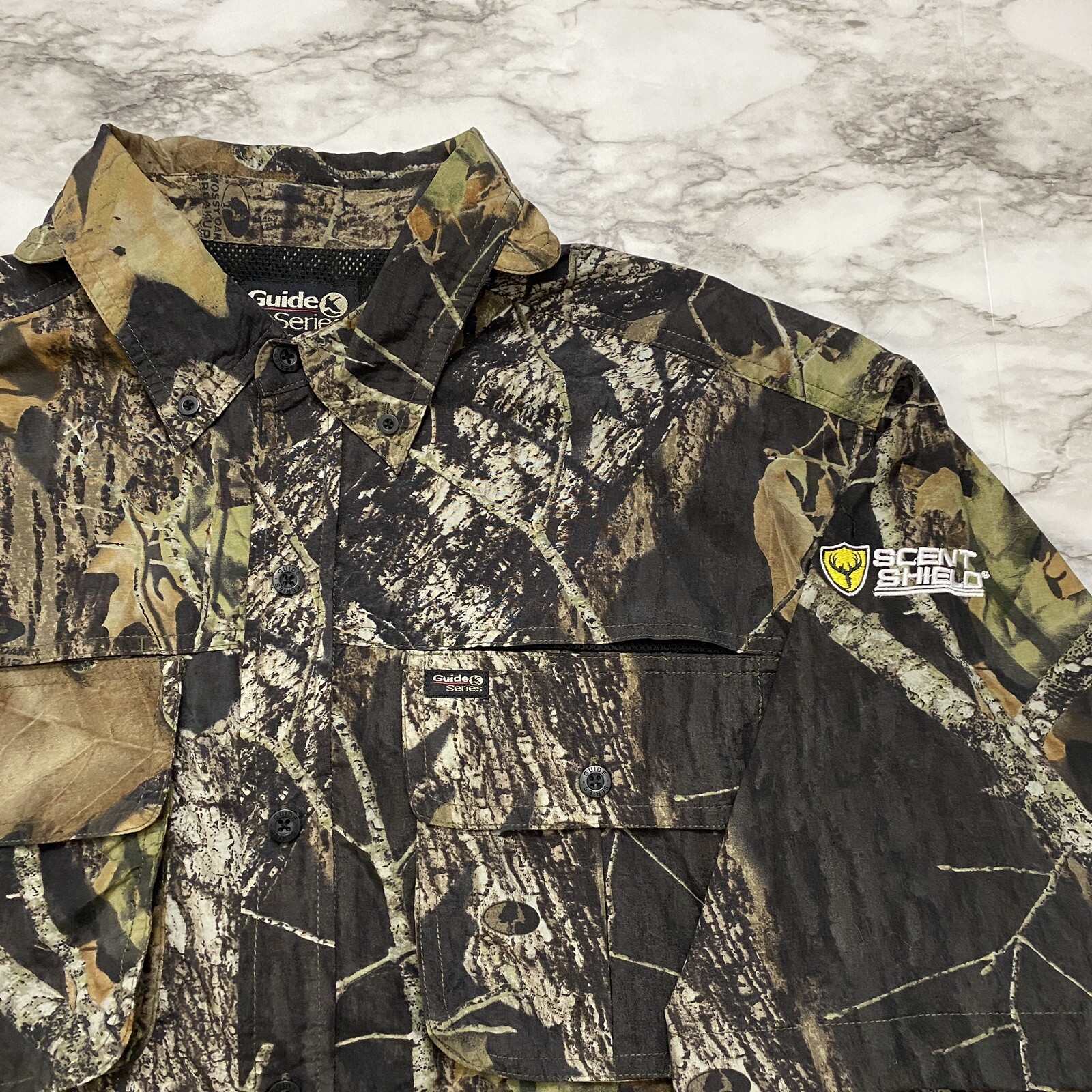 Guide Series Vented Fishing Hunting Mens Shirt Size X… - Gem
