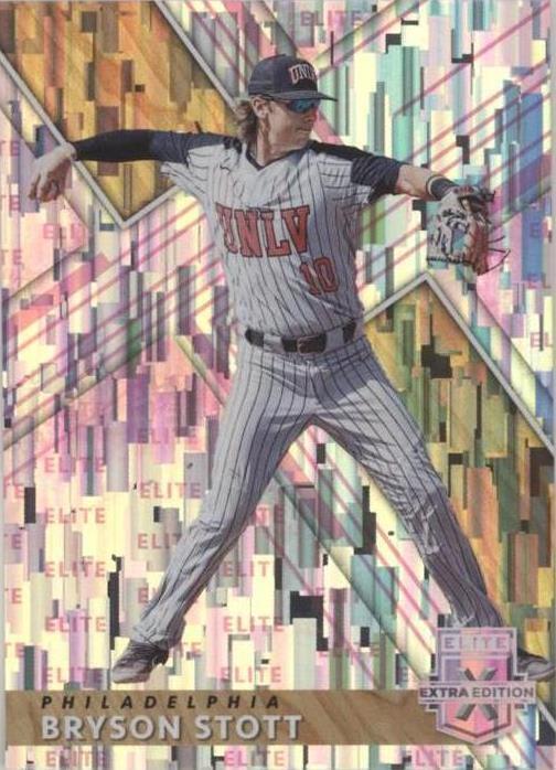 2019 Panini Elite Extra Edition - Bryson Stott #14 Pink (RC) for sale ...