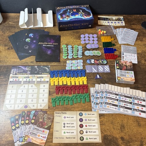 Age of Galaxy Board Game (Ice Makes, 2022) + 5 Kickstarter Cards ...