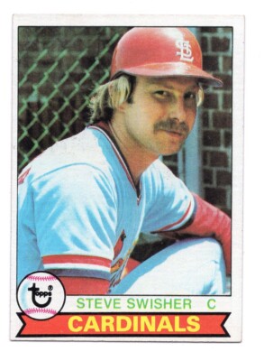 STEVE SWISHER CARDINALS TOPPS BASEBALL CARD 1979 | eBay