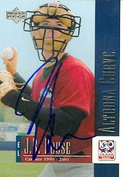 J.R. House autographed Baseball Card (Minor League) 2001 Upper Deck ...
