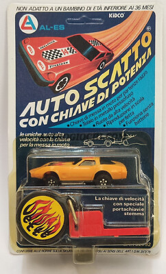 Kidco Key Cars Corvette Vintage 1980 auto scatto con chiave New sealed ...