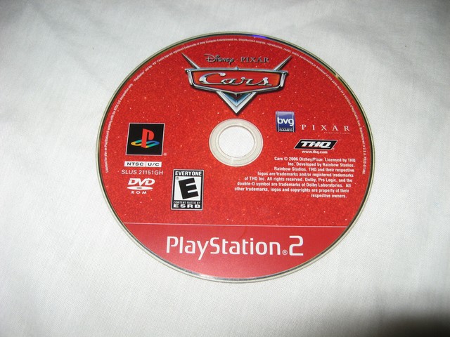 Playstation 2 PS2 Disney Pixar Cars Video Game Disc Only | eBay