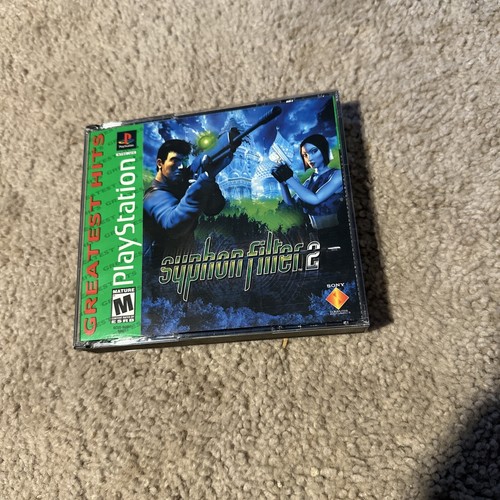 Syphon Filter 2 (PS1) (COMPLETE TWO DISC SET) 711719445128 | eBay