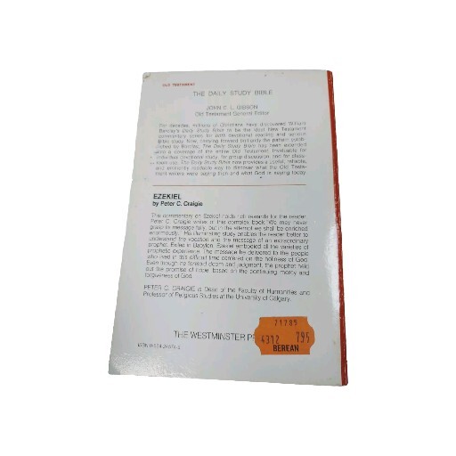 Ezekiel by Peter C. Craigie Religious Christian Book Bible Study | eBay
