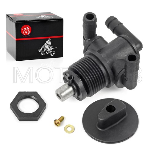 Fuel Tank Valve Petcock 3 Way & Knob NUT For Polaris Trail Boss 325 330 ...
