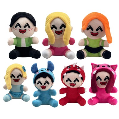 7.8" OMZ Plush Omziscool/Crystal/Roxy Cartoon Animated Character ...