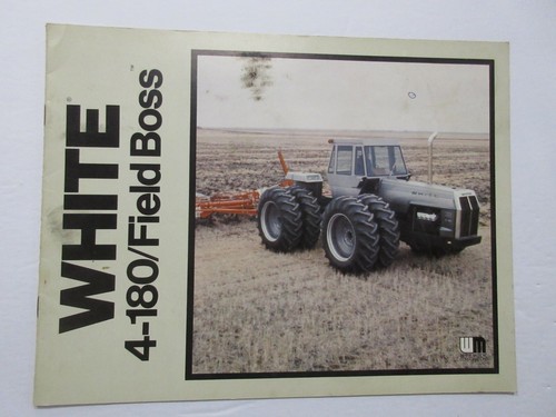 White 4-180 Tractor Brochure 1977 12 Pages | eBay