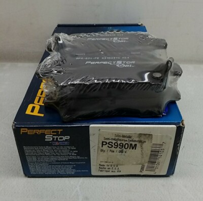 PS990M Perfect Stop By Wagner Semi Metallic Disc Brake Pads Made In USA ...