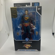 DC Multiverse Superman (Gold Label - Battle Damage - Superman Movie)
