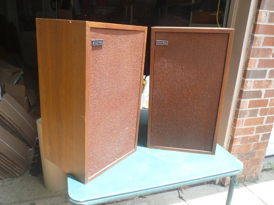 Altec 886A Vintage Classic Walnut Stereo Speakers Anaheim, California ...