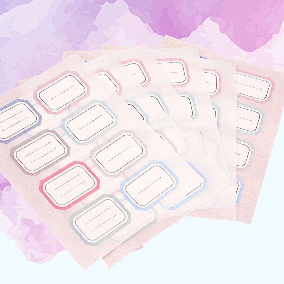 Letter Stickers Paper Mailing Labels for Envelopes Blank Waterproof ...