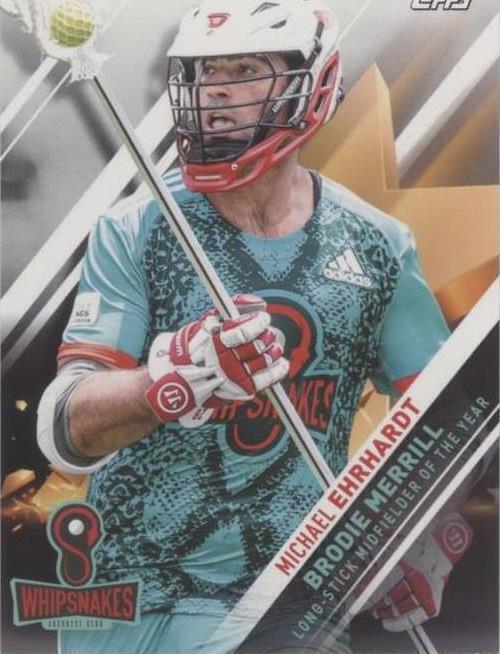 2022 Topps Premier Lacrosse League - Award Winners Michael Ehrhardt #AW ...