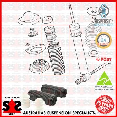 Rear Axle Dust Cover Kit, Shock Absorber Suit BMW X5 (E53) 4.6 is X5 ...