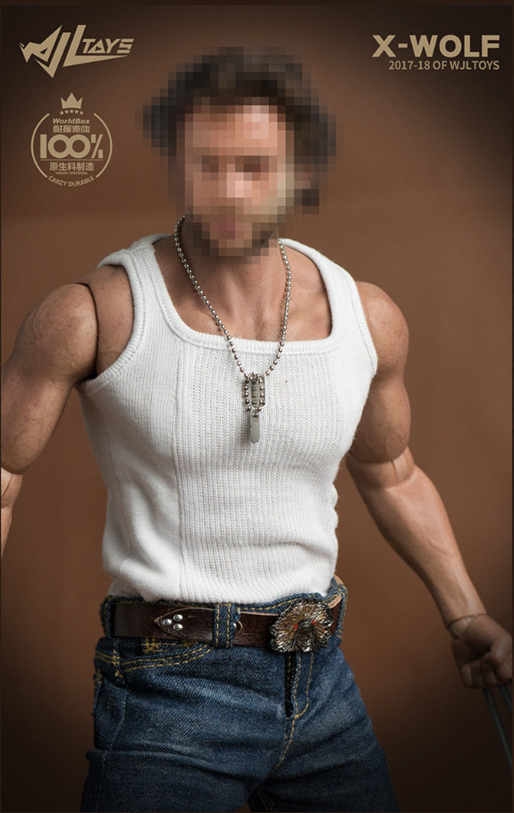 1/6 Wolverine clothes set Wjltoys for 12" male figure hot toys worldbox ...