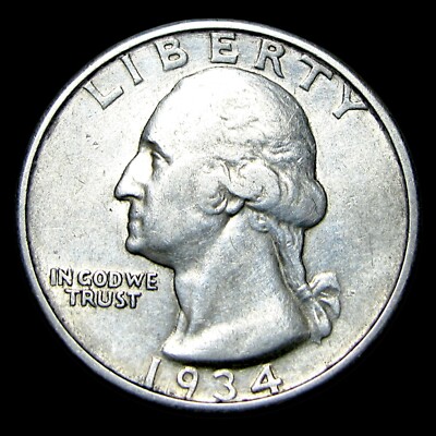 1934-D Washington Quarter Silver ---- Nice Coin ---- #696D | eBay