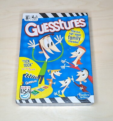 Guesstures Game Hasbro Family Game Charades Game | eBay