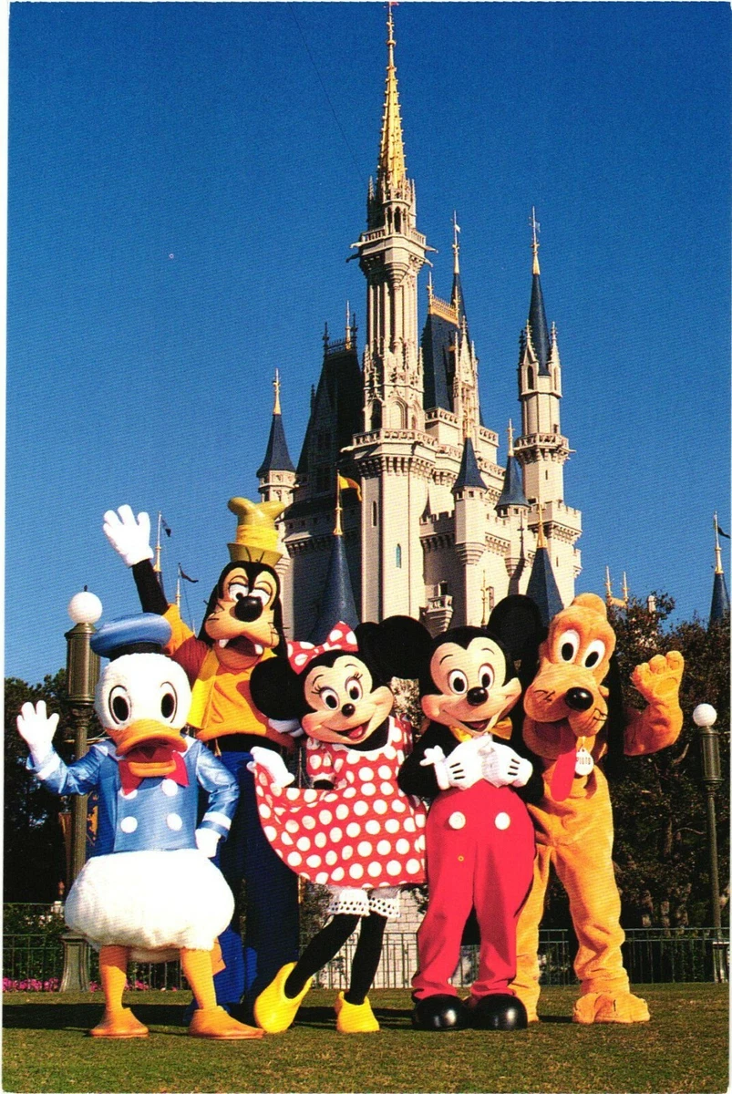 Mickey And Minnie Disneyland Castle