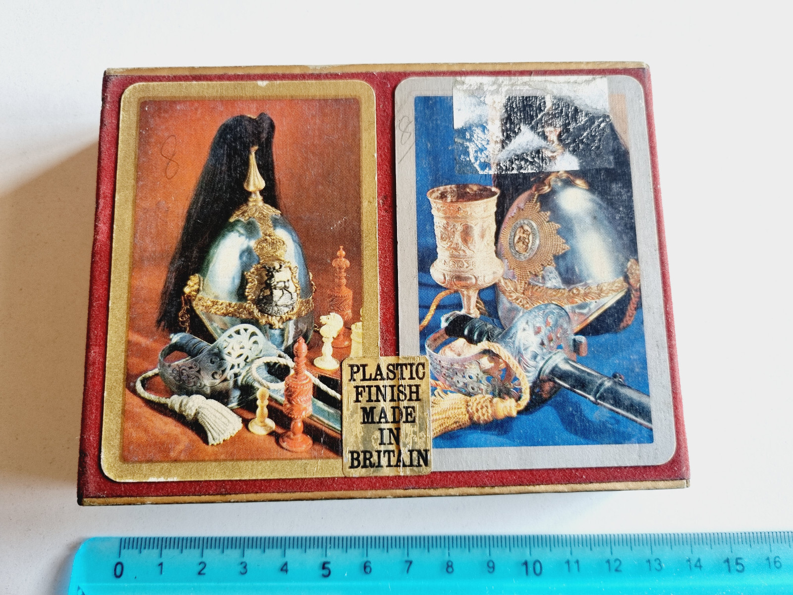 CARTE DA GIOCO WADDINGTONS FINE POKER RAMINO ORIGINAL VINTAGE PLAYING ...