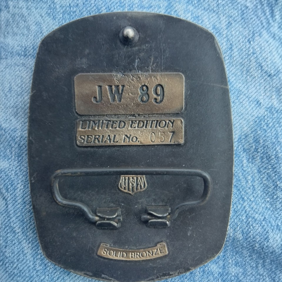 1989 IBEW "FLE" Tramp Journeyman Belt Buckle - ULTRA RARE excellent | eBay