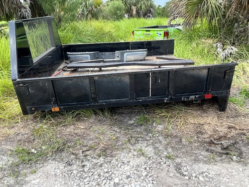 Knapheide Flatbed Service Body 9ft FLAT BED Ford Ram Chevy Contractor ...