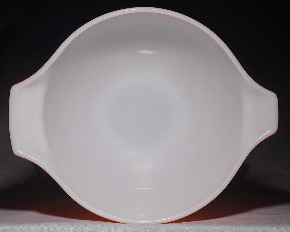 Vintage Pyrex #442 Orange 1.5 quart Cinderella Bowl Small Chip, Dark ...