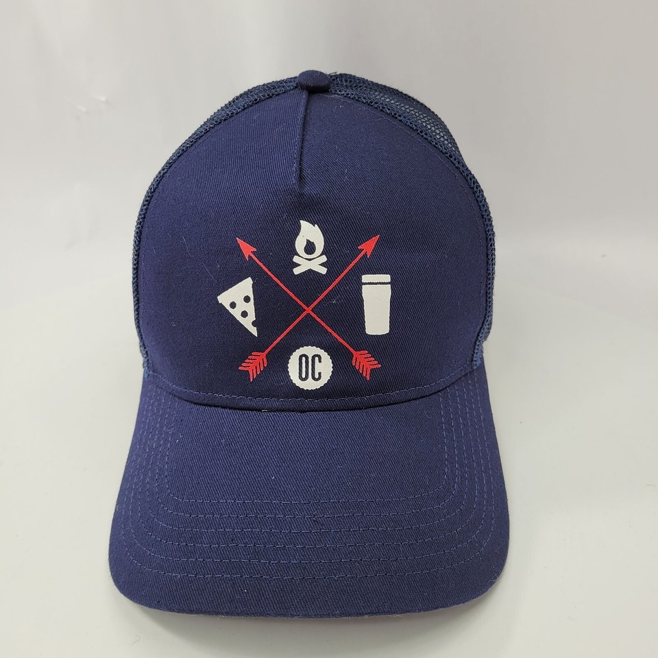 Cap America Men's Snapback Trucker Cap Hat Blue Meshback | eBay